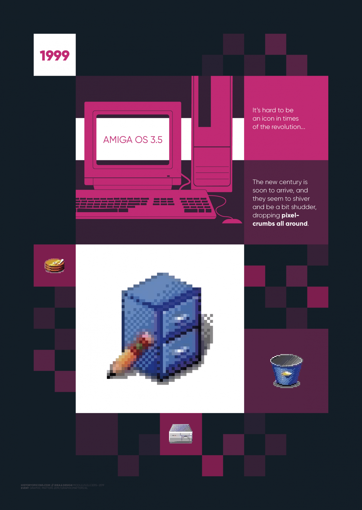 UI Icons Evolution: A Journey Through 32 Posters