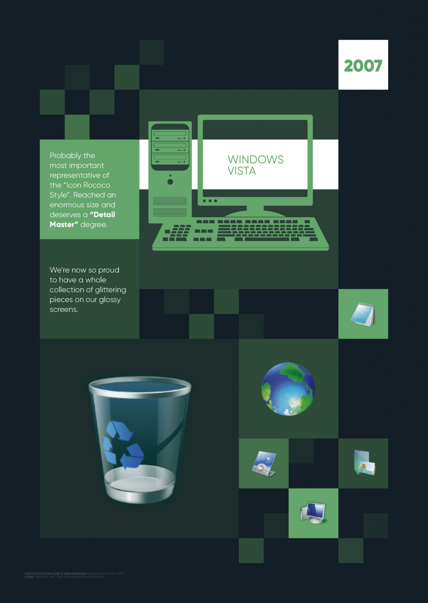 UI Icons Evolution: A Journey Through 32 Posters