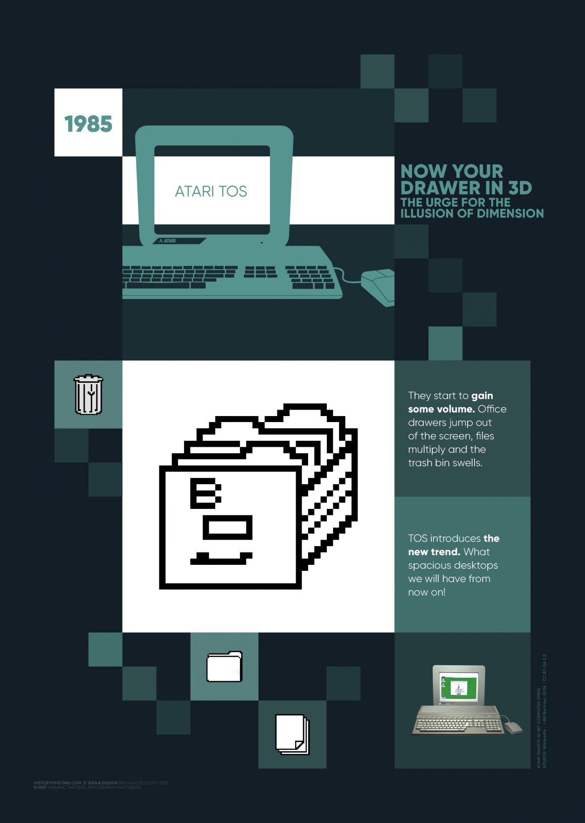 UI Icons Evolution: A Journey Through 32 Posters